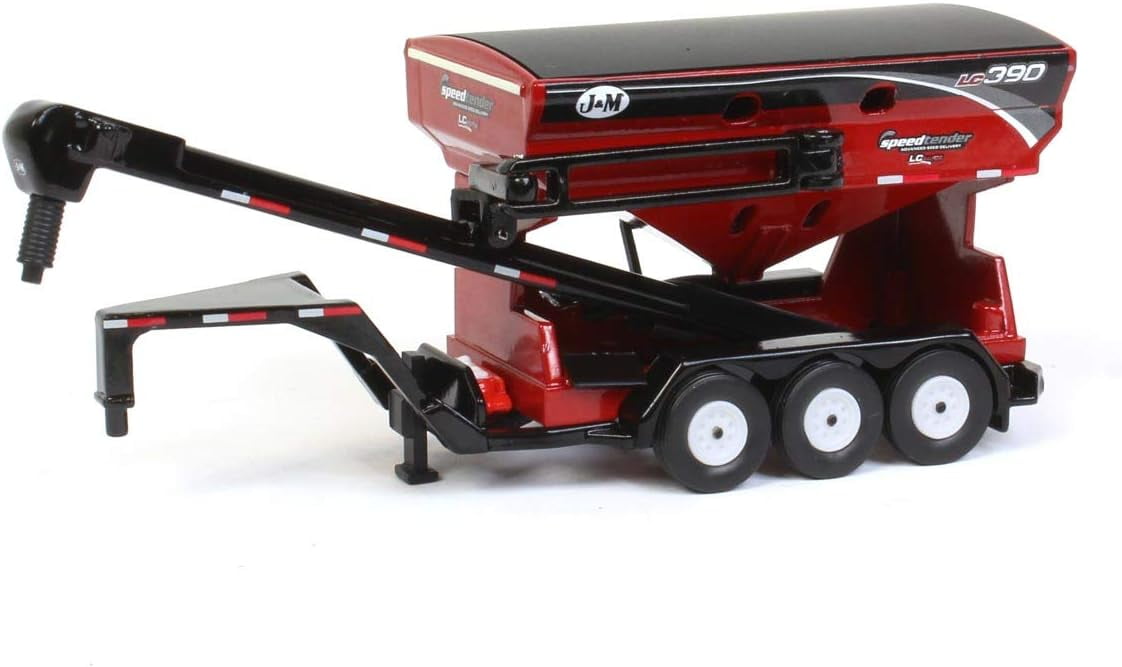1/64 J&M 390 Red Gooseneck Seed Tender with Triples Cust-1716 - Walmart.com