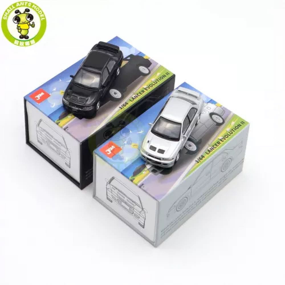1/64 JKM Mitsubishi Lancer Evolution EVO 2 II Diecast Model Toy Car ...