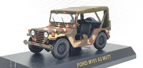 1/64 Kyosho FORD M151 A2 MUTT Camo Military Army Jeep Truck diecast car model - Walmart.com