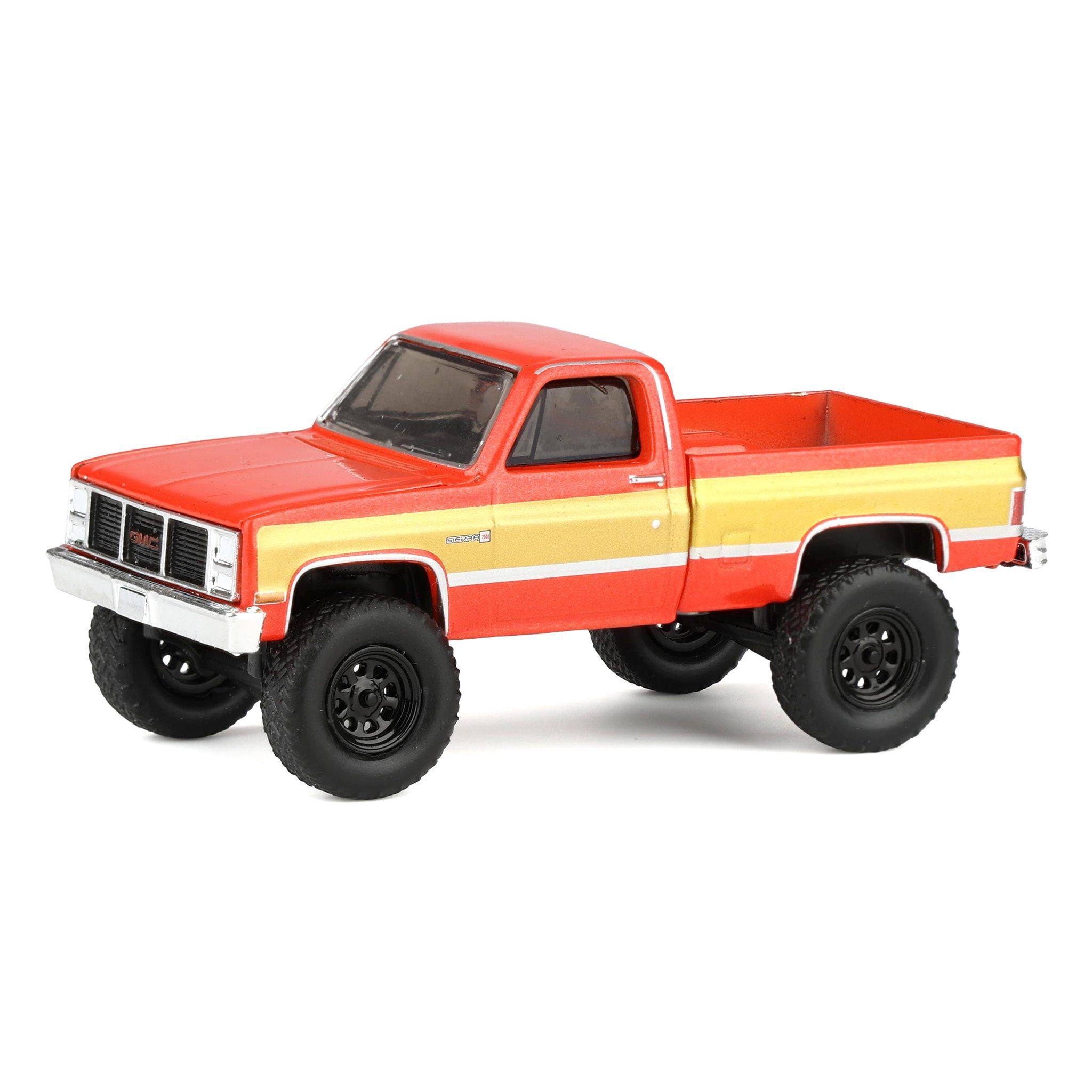 1/64 Lifted 1987 GMC K2500 High Sierra Pickup Truck, Volcanic Red ...