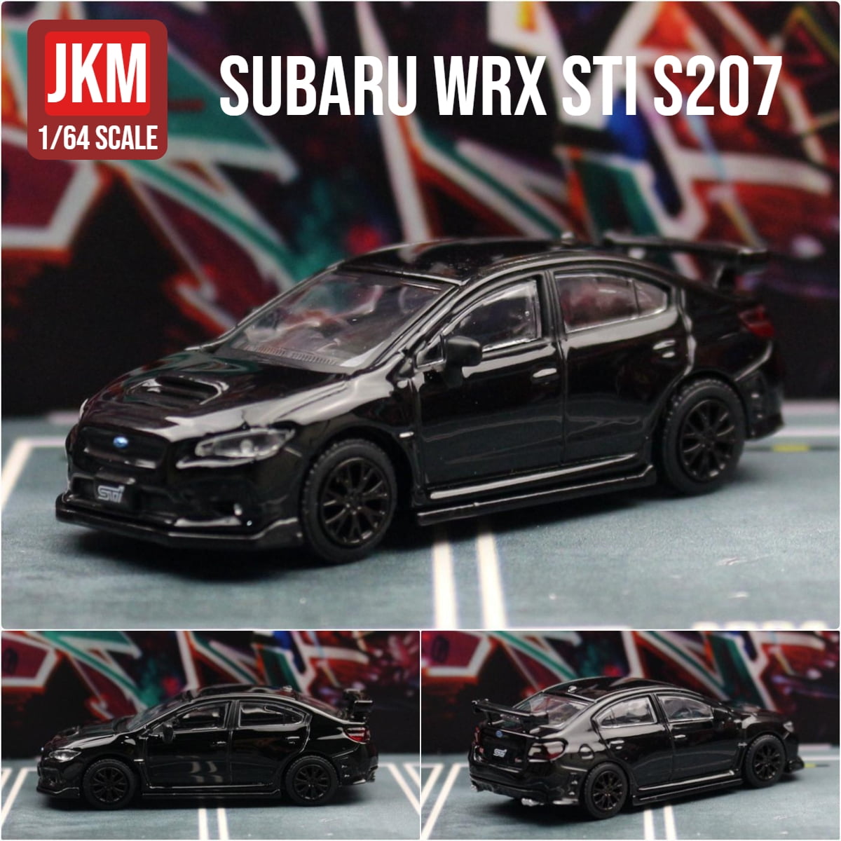 1/64 Mitsubishi Lancer Evolution EVO Family JDM Initial D Toy Car Model ...