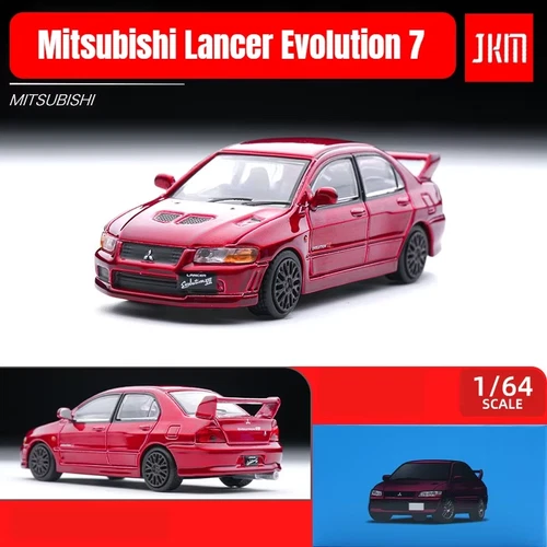 1/64 Mitsubishi Lancer Evolution EVO Family JDM Initial D Toy Car Model ...