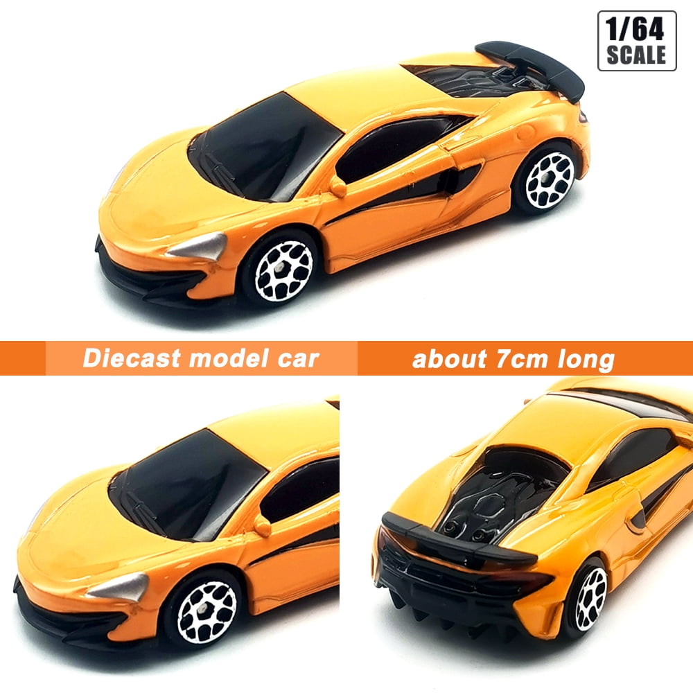 1/64 Model Car Sports Car Simulation Diecast Toy Vehicle Collection ...
