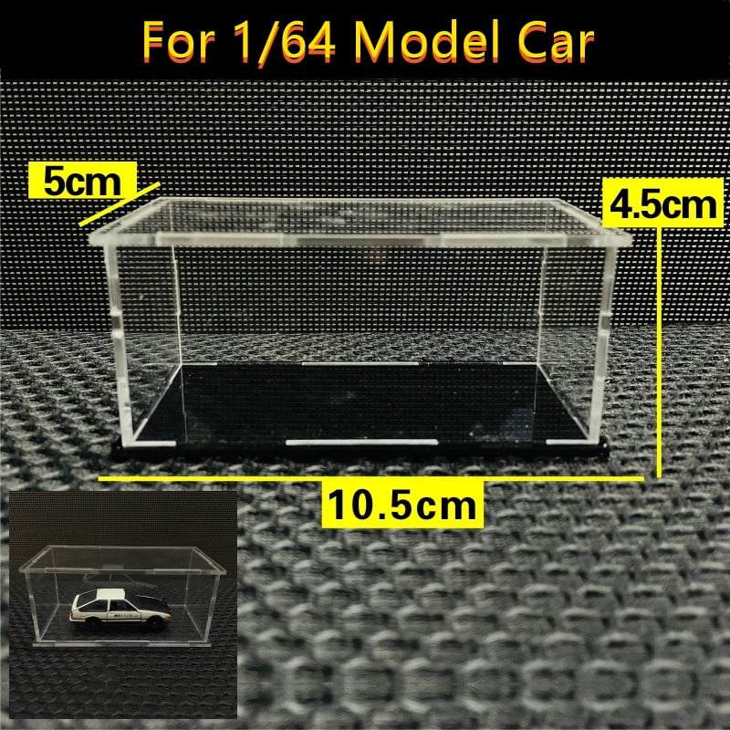 1/64 Model Cars Acrylic Display Case fit for Mini Size MiniGT Tomica ...