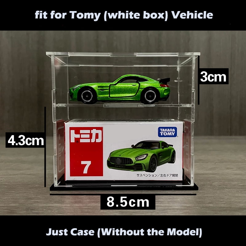 1/64 Model Cars Acrylic Display Case fit for Mini Size MiniGT Tomica ...