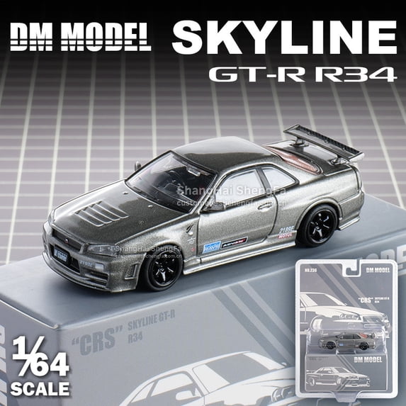 1:64 Nissan Skyline GT-R R34 - Alloy Die-Cast Model, JDM Icon ...