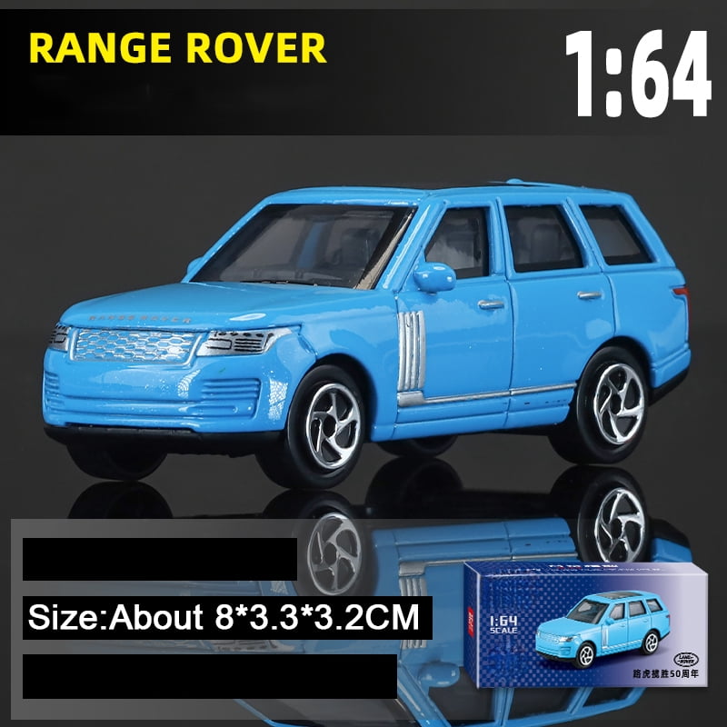 1:64 Range Rover Car Model Toy Mini Scale Off-road Vehicle Metal Body ...
