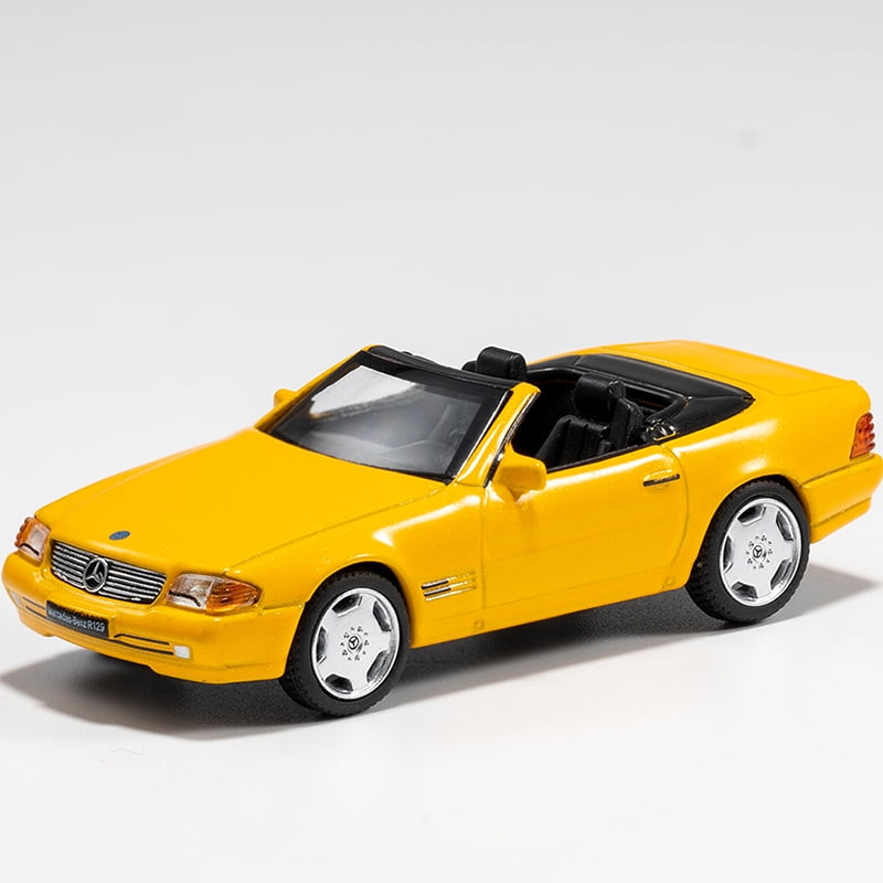 1/64 SL500 Model Sports Car Vintage Cars Vehicle Diecast Car Collection ...