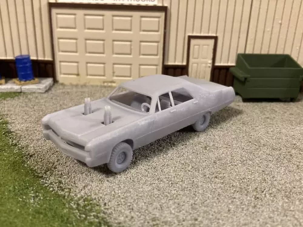 1/64 Scale 3D Printed Imperial Demolition Derby Demo Car For Diecast ...