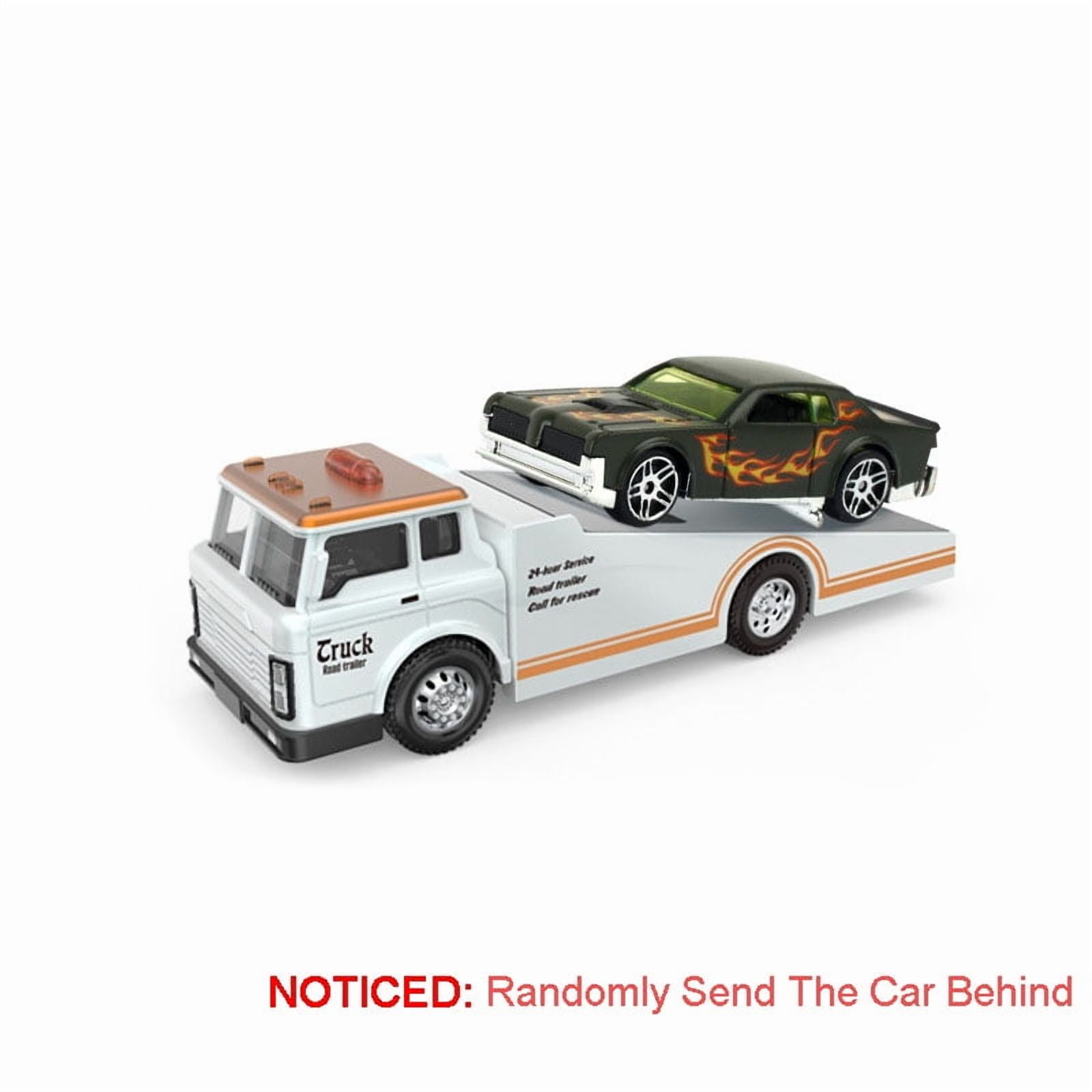 1:64 Scale Container Truck Miniature Model Toy Cars Metal Diecast ...