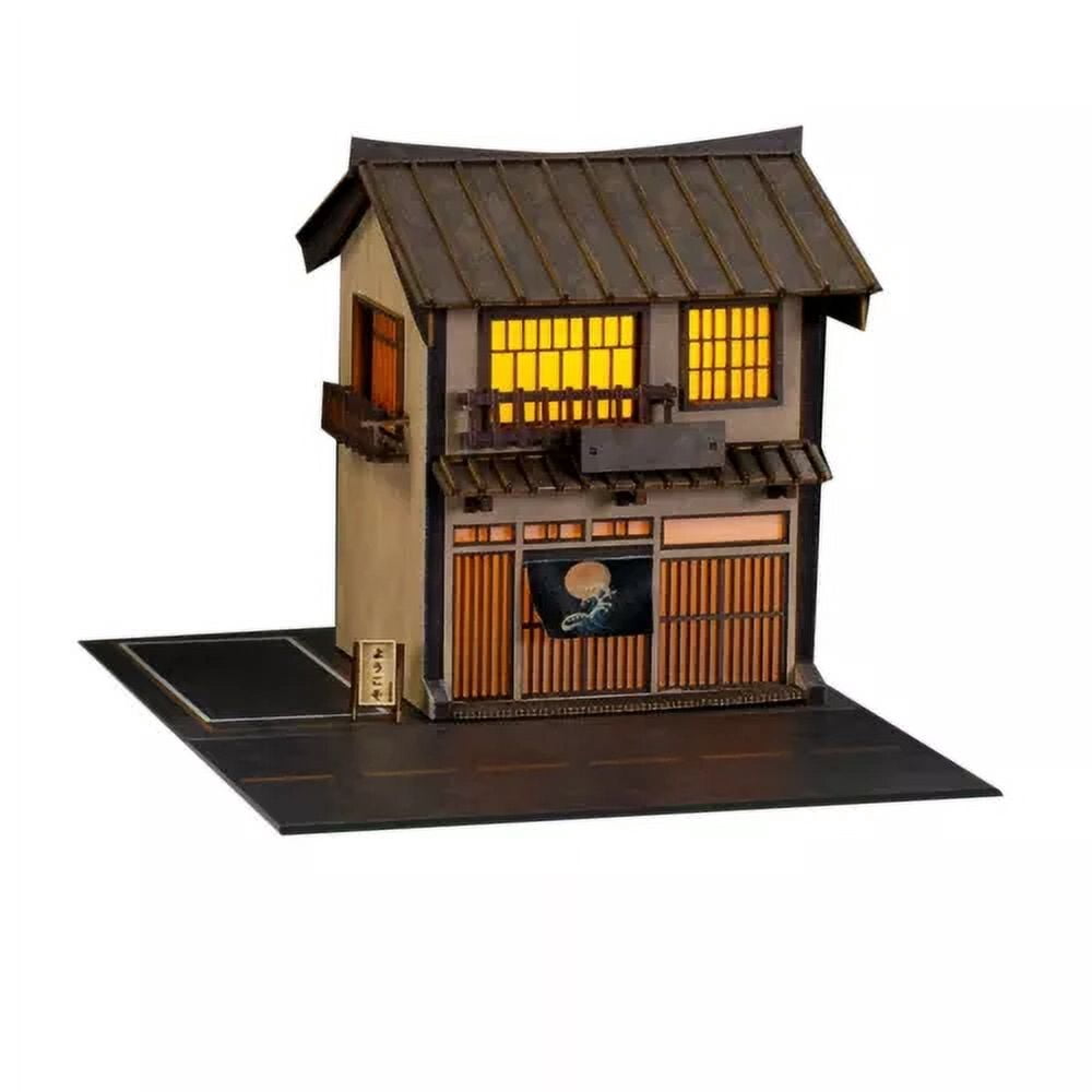 Dronehint.com 1/64 Scale Diorama City Building Model Japanese Building ...