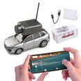 1/64 Scale FPV RC Camera Car With 720P HD Live Video APP Control 2.4GHz ...