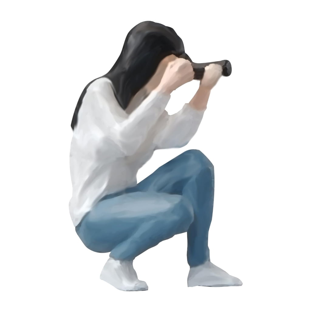 1:64 Scale Hand Painted Resin Collectible Figure Miniature Model ...