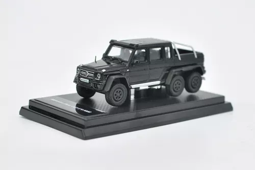 1/64 Scale Mercedes Benz G63 6X6 AMG Black Diecast Car model Collection ...