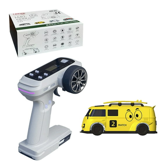 1/64 Scale Mini Van RC Car for Adults, 2.4G RWD Remote Control Car with ...