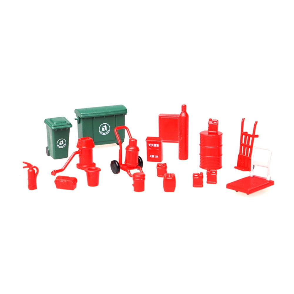 1:64 Scale Scene Model Props Oil Shop Tools Garage Equipment Diorama ...
