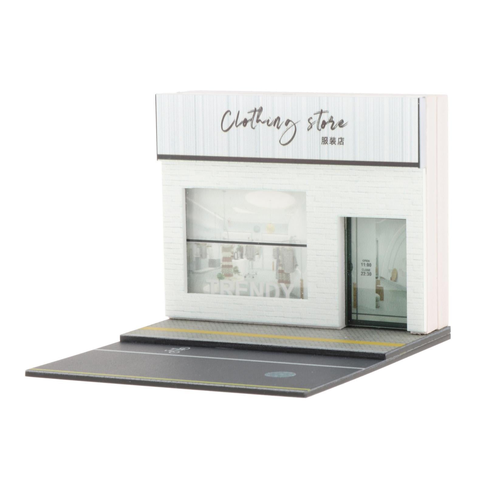 1/64 Shop Model Diorama Kits Miniature Layout Handmade S Scale Scenery ...