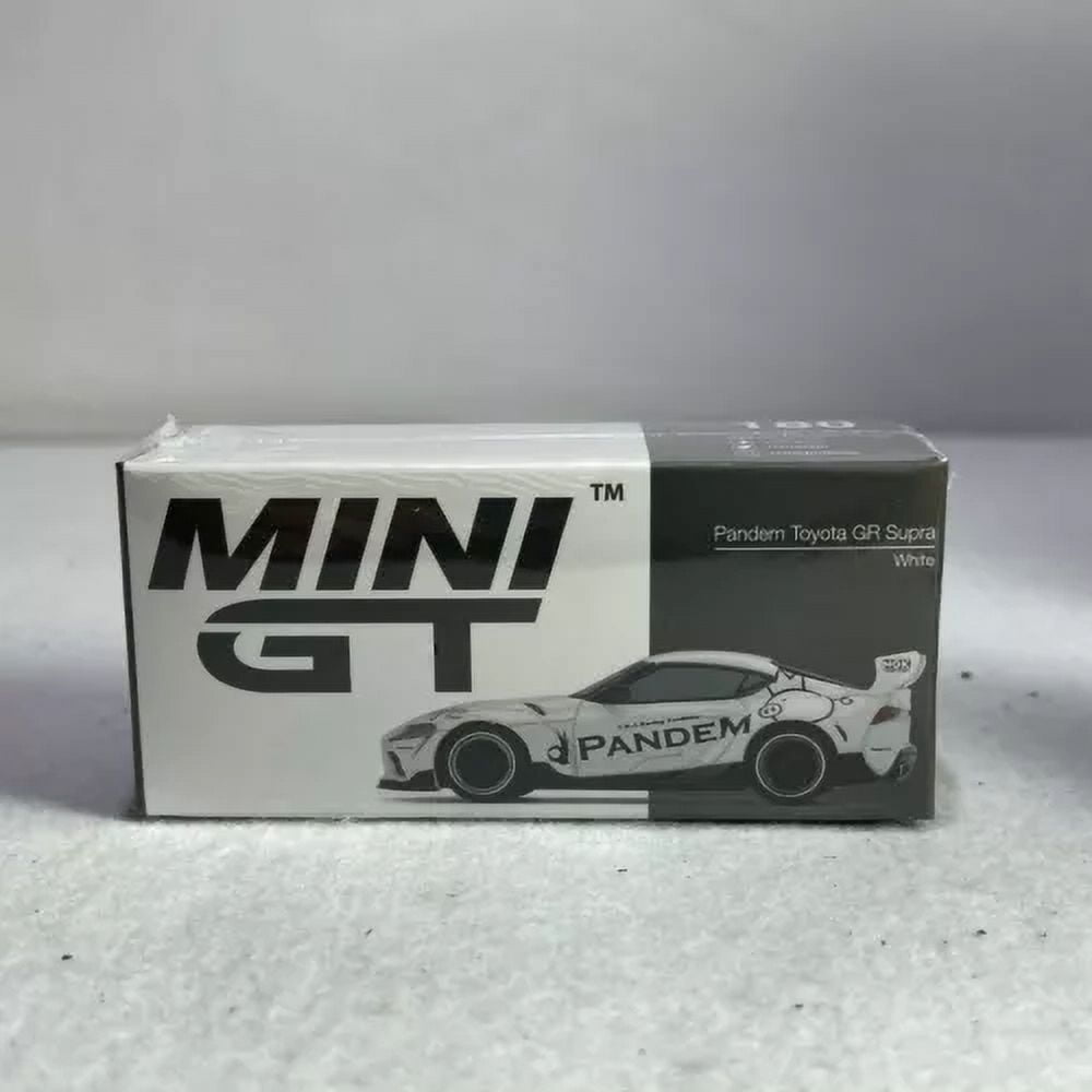 1/64 TSM MINI-GT Toyota Pandem GR Supra V1.0 White RHD MGT00180-R ...