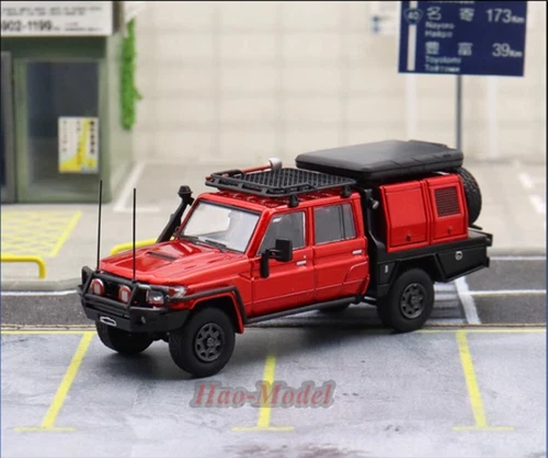 Dronehint.com 1:64 Toyota Land Cruiser LC79 Model Car Alloy Diecast ...