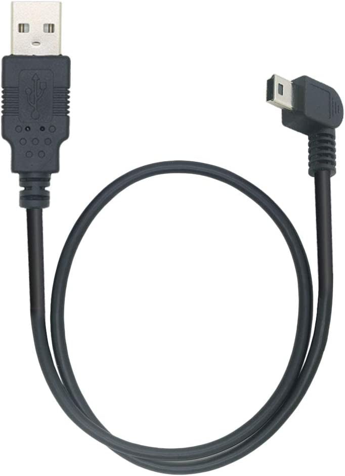 1.64feet Mini USB Right Angle USB A Male to Mini USB B 5Pin Male ...