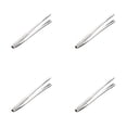 1-6PC Stainless Steel Korean BBQ Grill Tongs Barbecue Tongs for Cooking ...