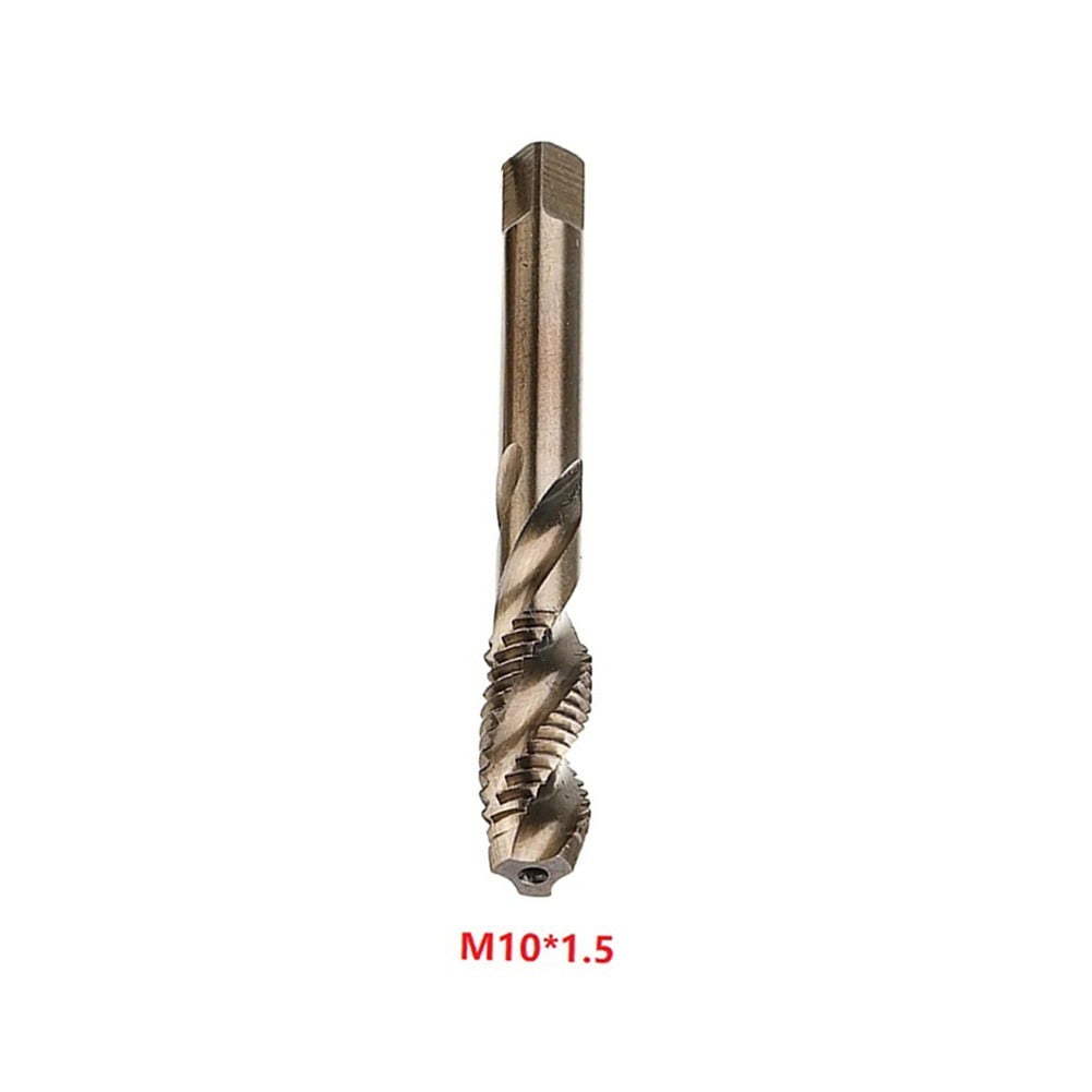 1/6Pc Cobalt Screw Thread Tap Drill Bit M35 Hss-Co Spiral Flutes Metric ...