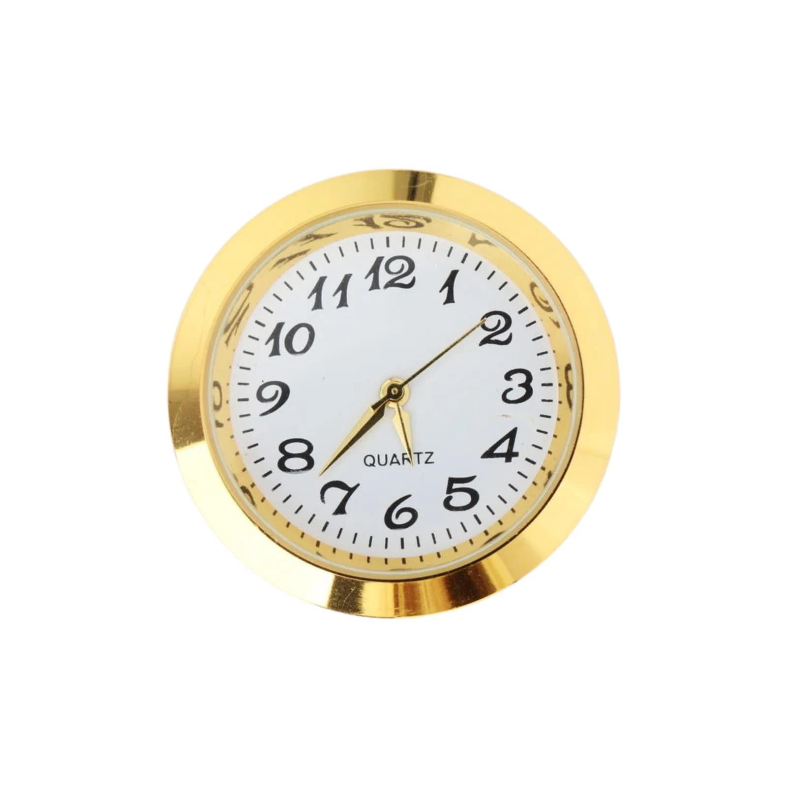 1-7/16 Inch (36 Mm) Clock Insert Arabic Numerals Clock Face for ...