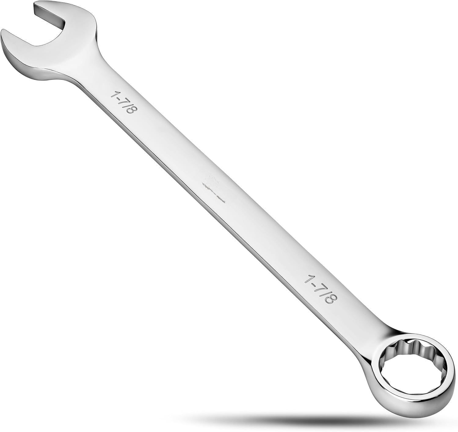 1-7/8 Inch Combination Wrench with 15? Offset Box End - Heavy-Duty ...