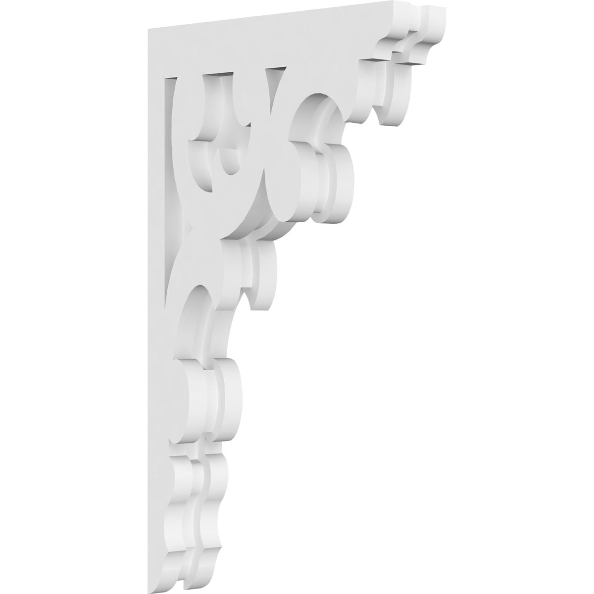1 7/8"W x 8"D x 14"H Vienna Architectural Grade PVC Corbel - Walmart.com