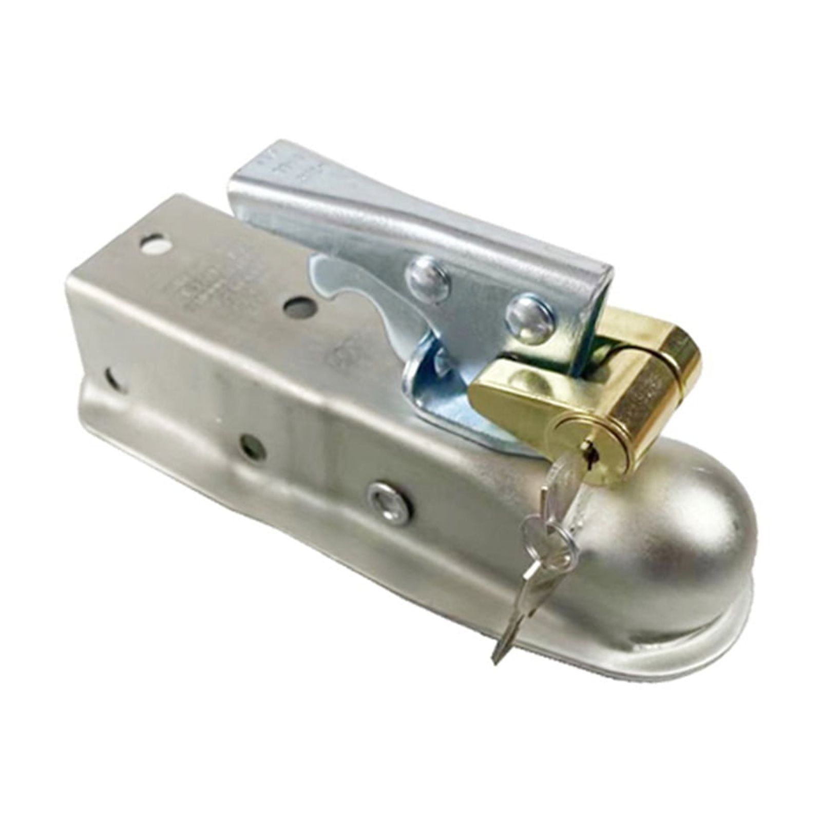 1-7/8" X 2'' Ball Trailer Coupling CAP 2000 LBS Hitch Back Coupler ...