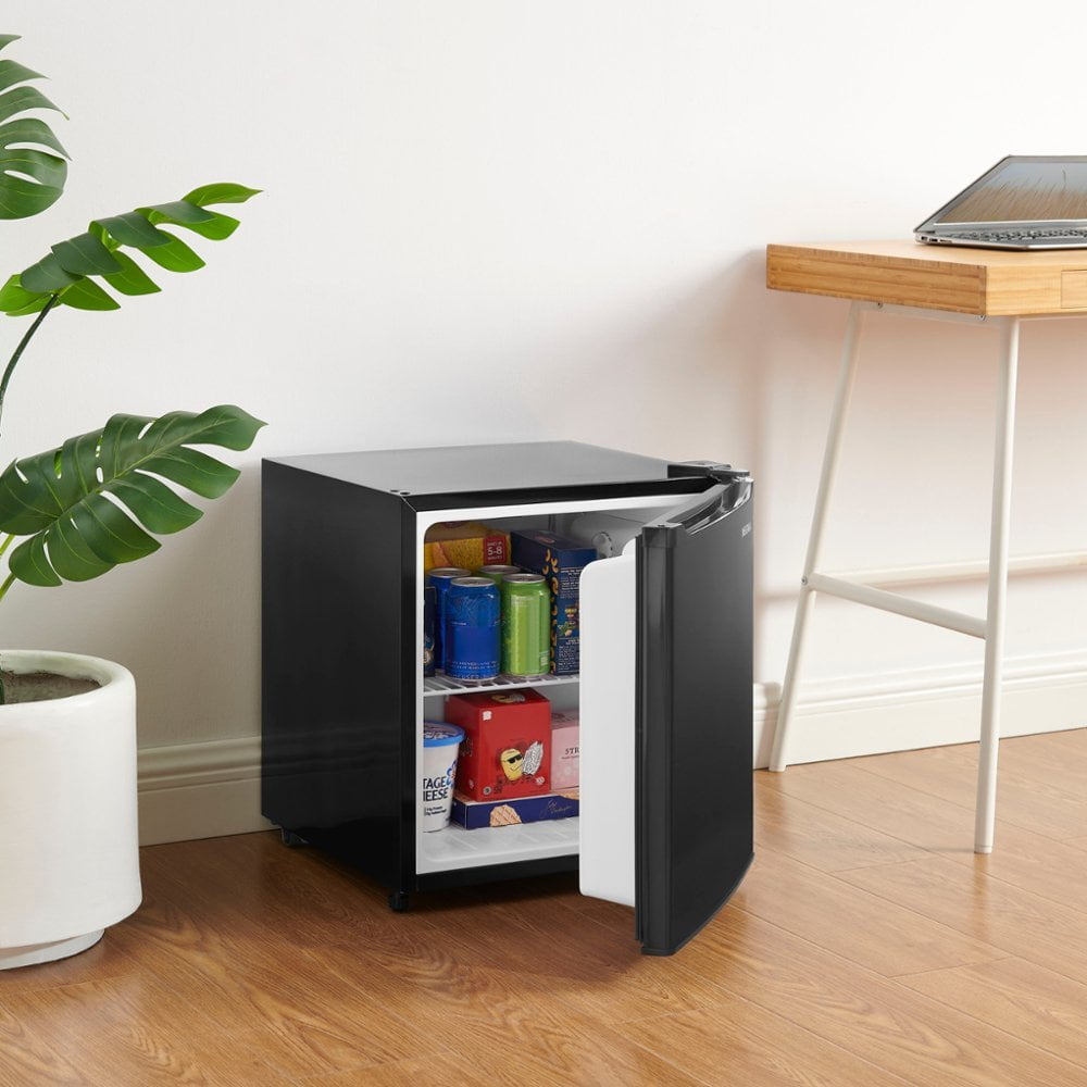 1.7 Cu. Ft. ENERGY STAR Mini Fridge (Black) - 42-Can Capacity | Compact ...