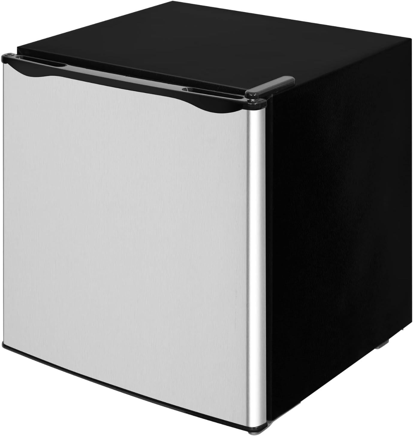 1.7 Cu Ft Small Fridge with Freezer, Low noise, Energy-efficient ...