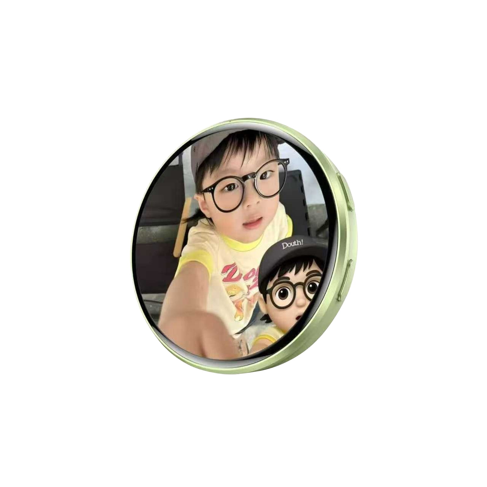 1.7" HD Smart Digital Badge Pin, Custom GIF & Dynamic Video Display ...