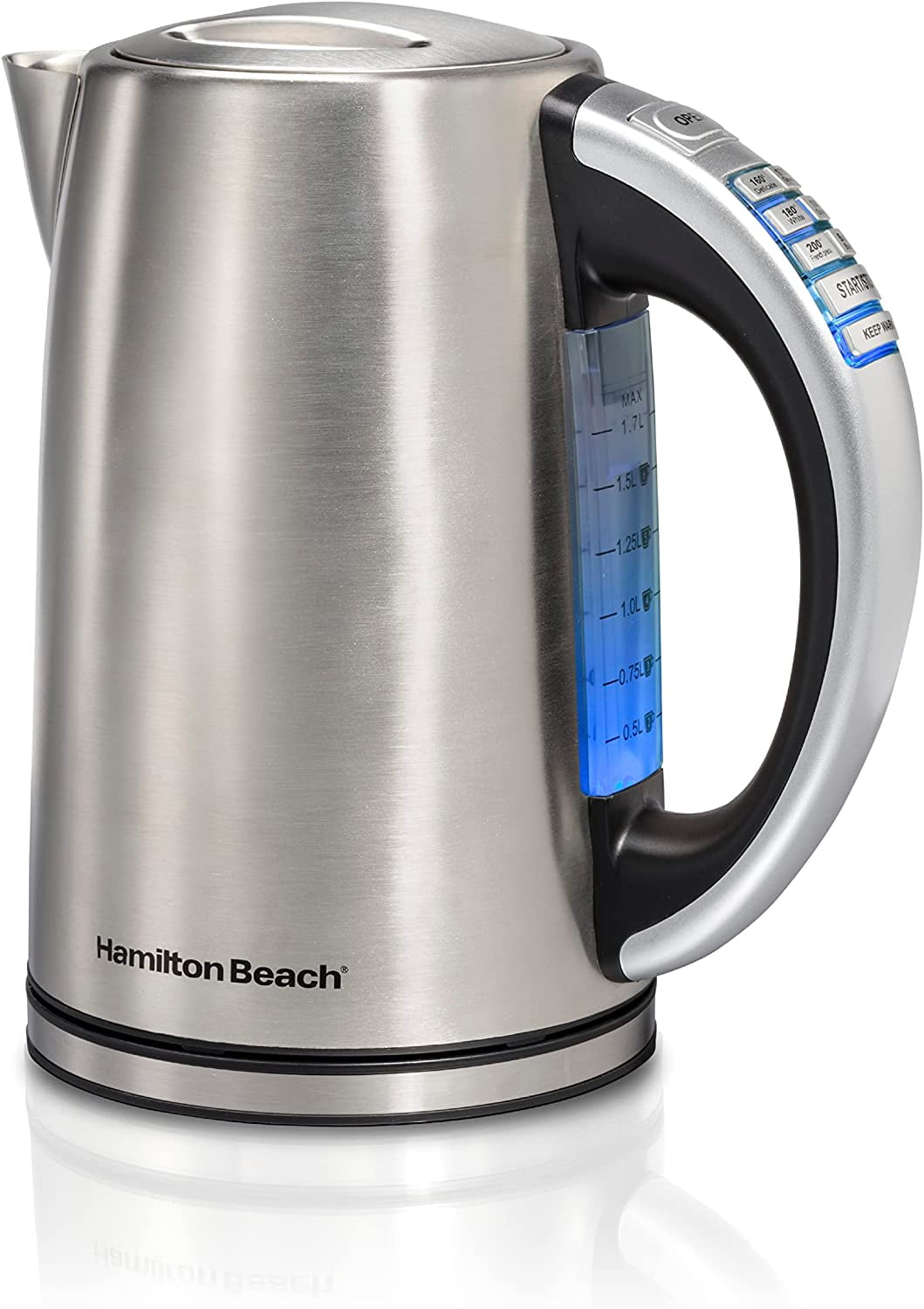 1.7 Liter Temperature Control Electric Kettle, Water Boiler & Heater ...