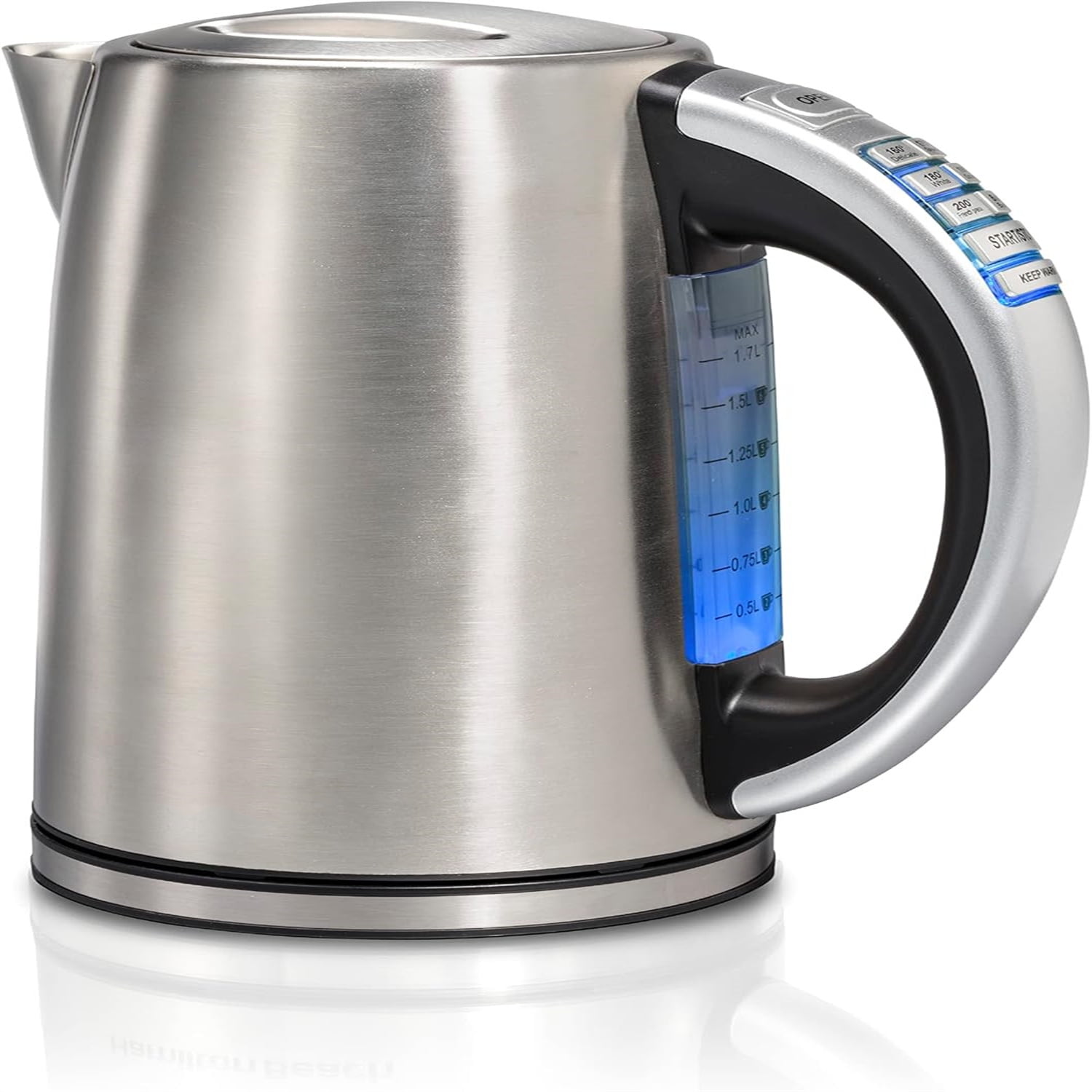 1.7 Liter Temperature Control Electric Kettle, Water Boiler & Heater ...