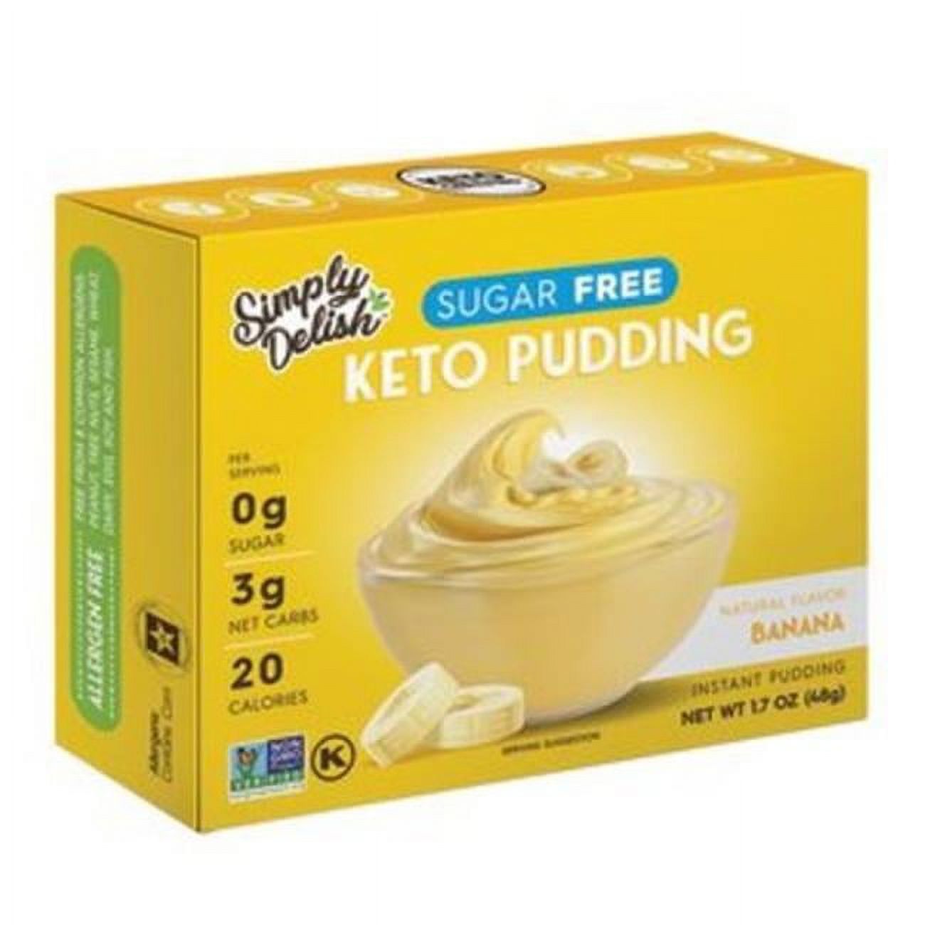 1.7 oz Sugar Free & Fat Free Instant Pudding - Pack of 6 - Walmart.com