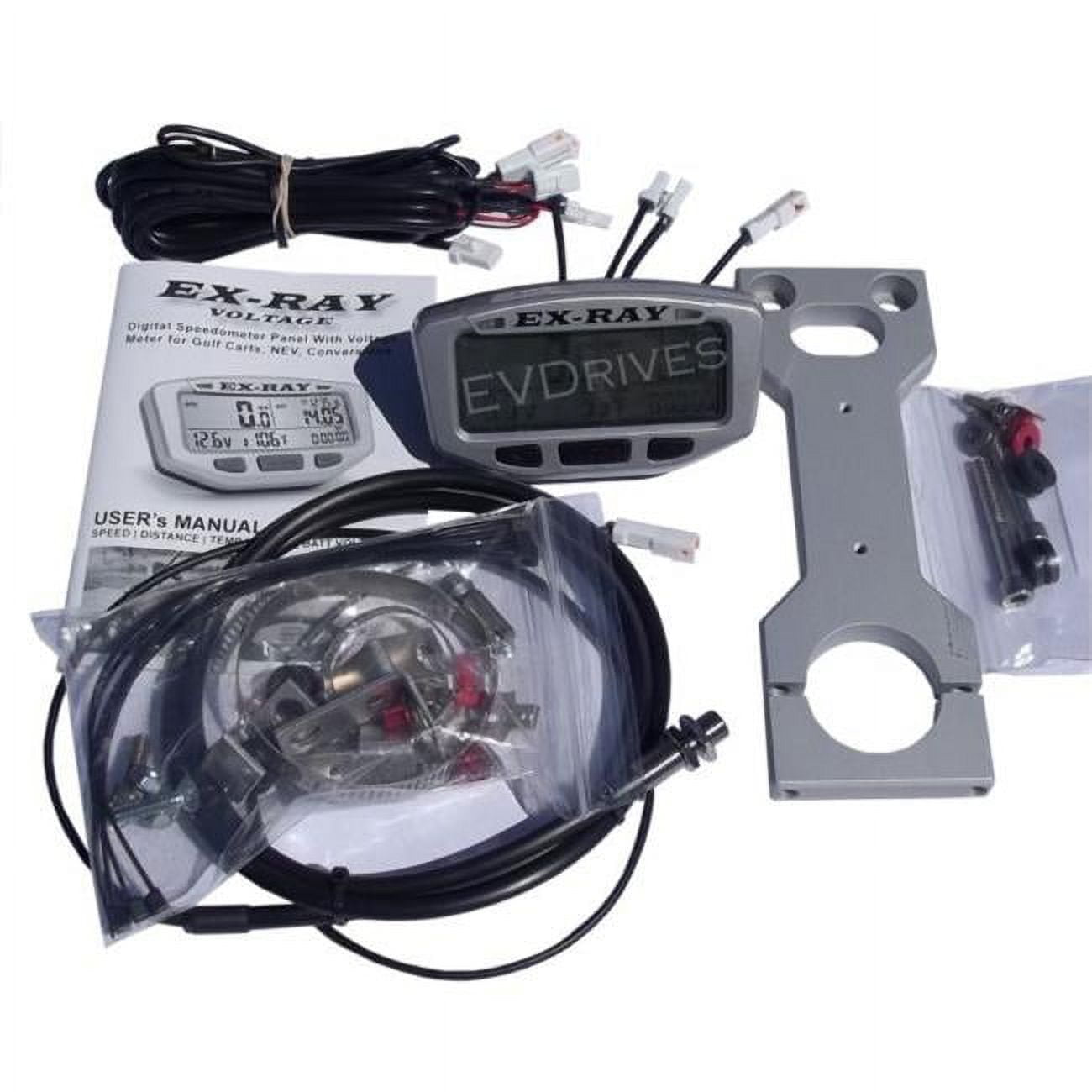 1.71 in. Exray Speedometer Odometer Yamaha with Column - Walmart.com
