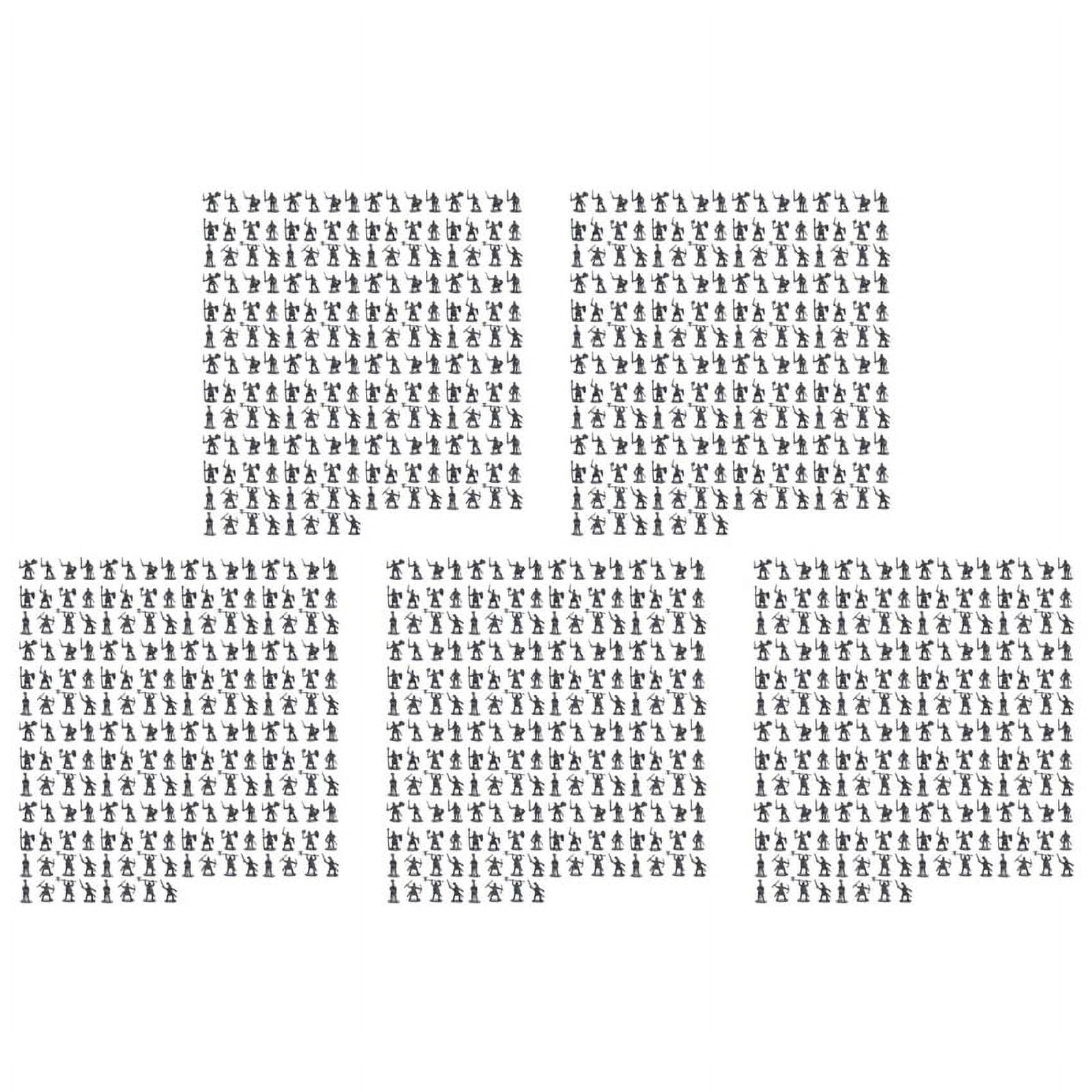 1:72 1000/Set Plastic Ancient Figures Toy Soldiers Men Swordsman Action ...