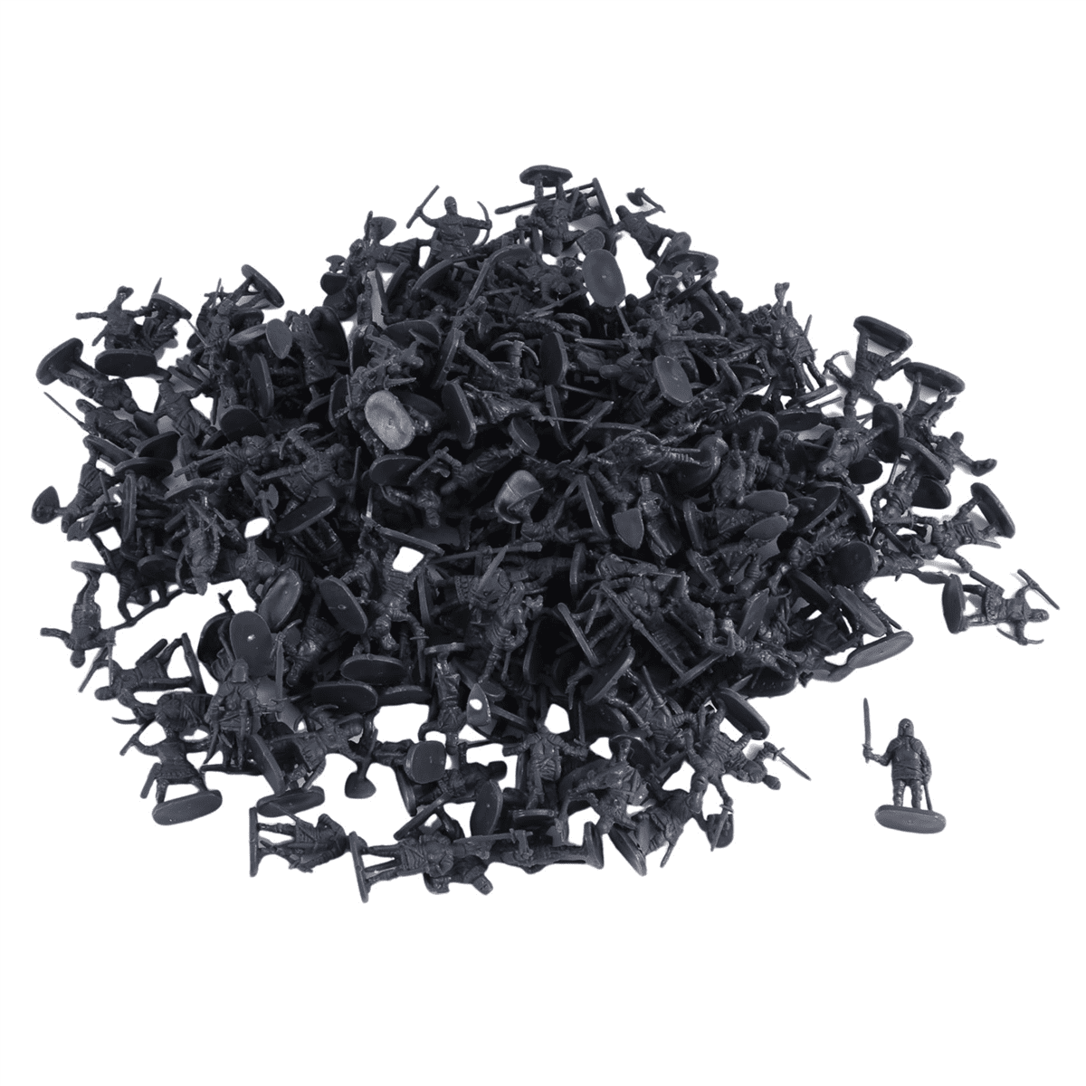 1:72 200/Set Plastic Ancient Figures Toy Soldiers Men Swordsman Action ...