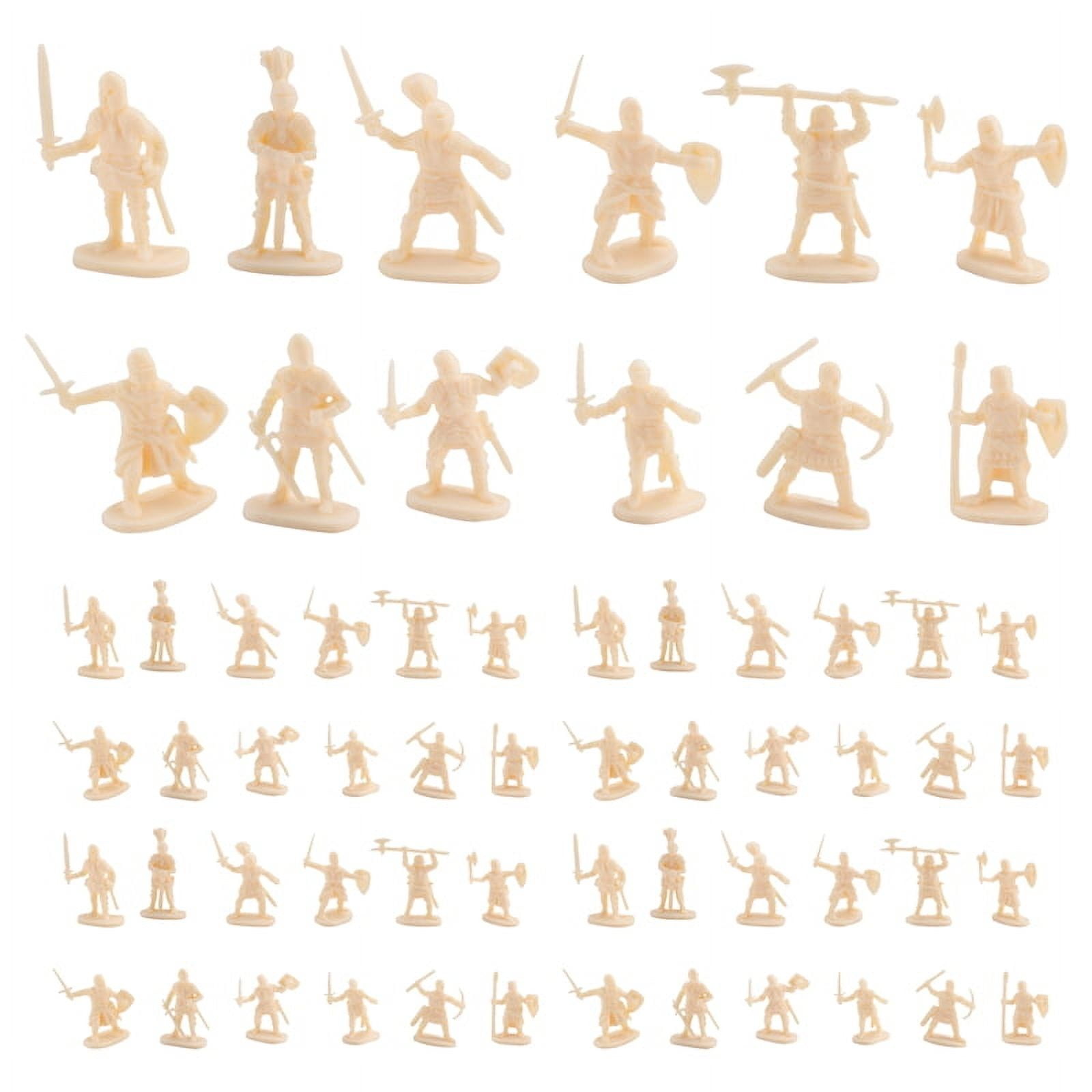 1:72 200/Set Plastic Ancient Figures Toy Soldiers Men Swordsman Action ...