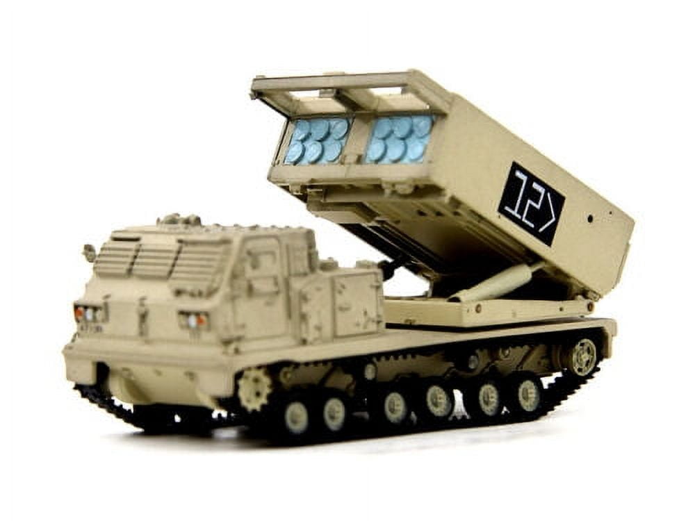 1/72 American M270 self-propelled rocket launcher chariot model ...