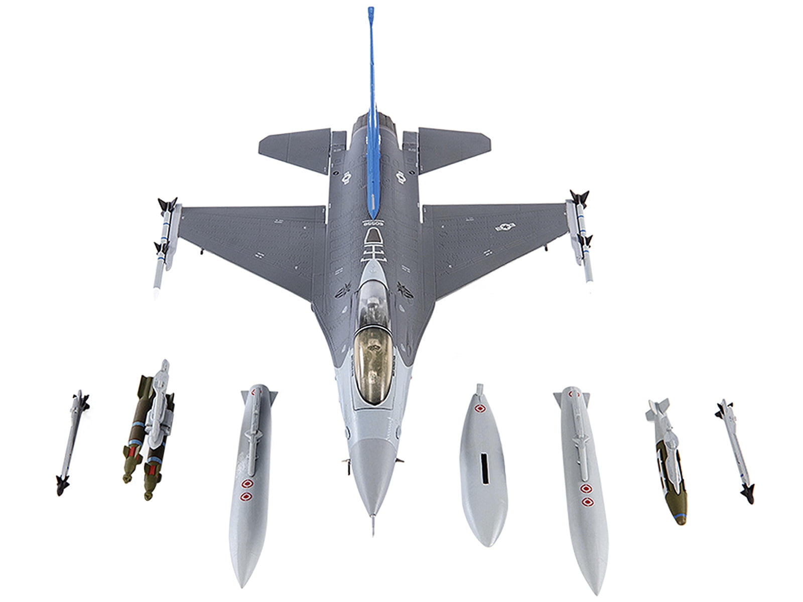 1/72 Diecast Lockheed F-16D Fighting Falcon - USAF ANG 121st Squadron ...