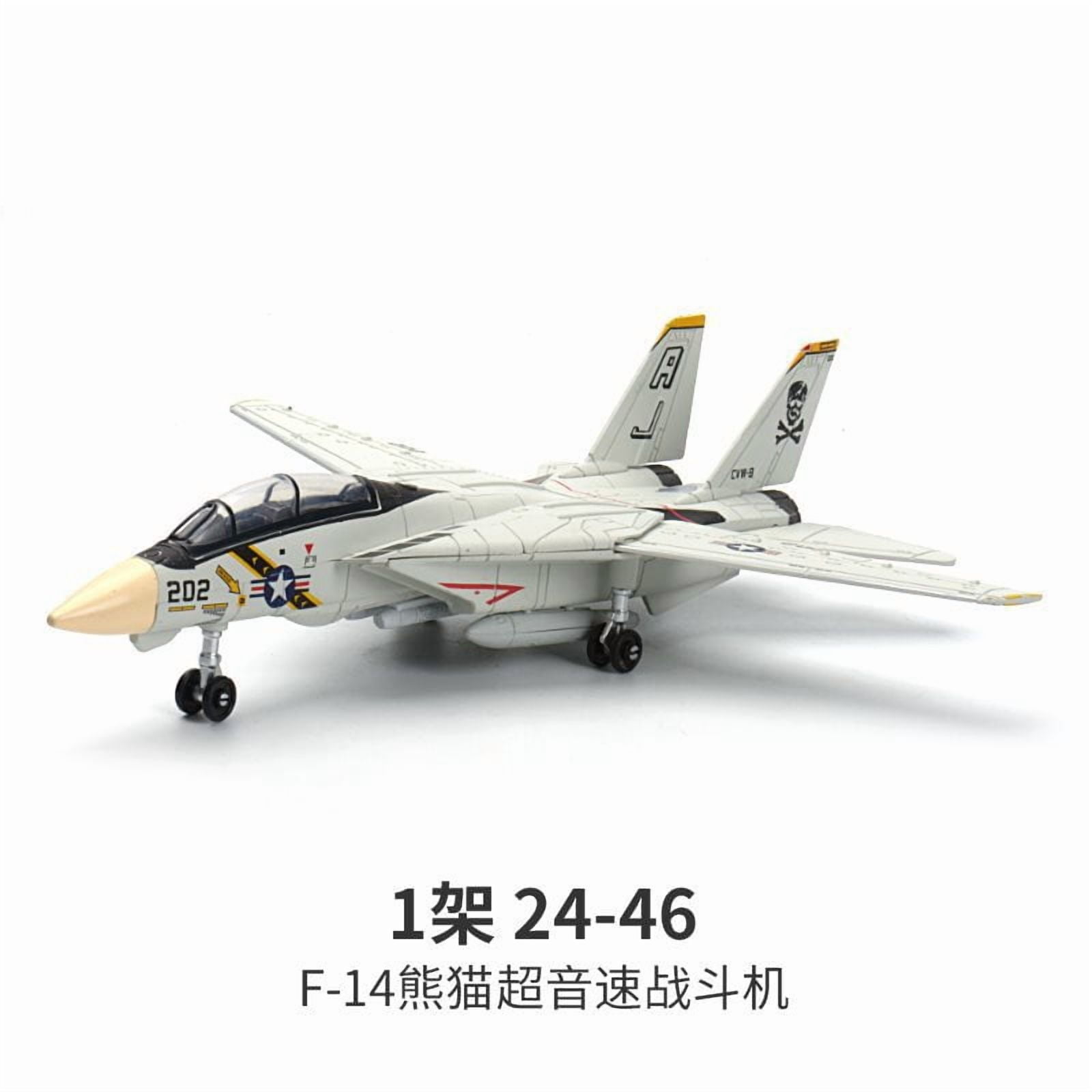 1:72 F-14 Tomcat Multi-Role Fighter Model Creative Military Series ...