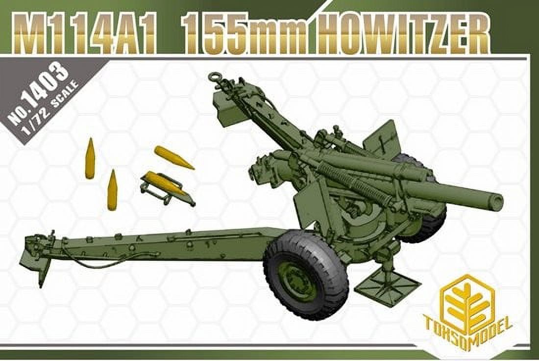 1/72 M114A1 155mm Howitzer Gun - Walmart.com