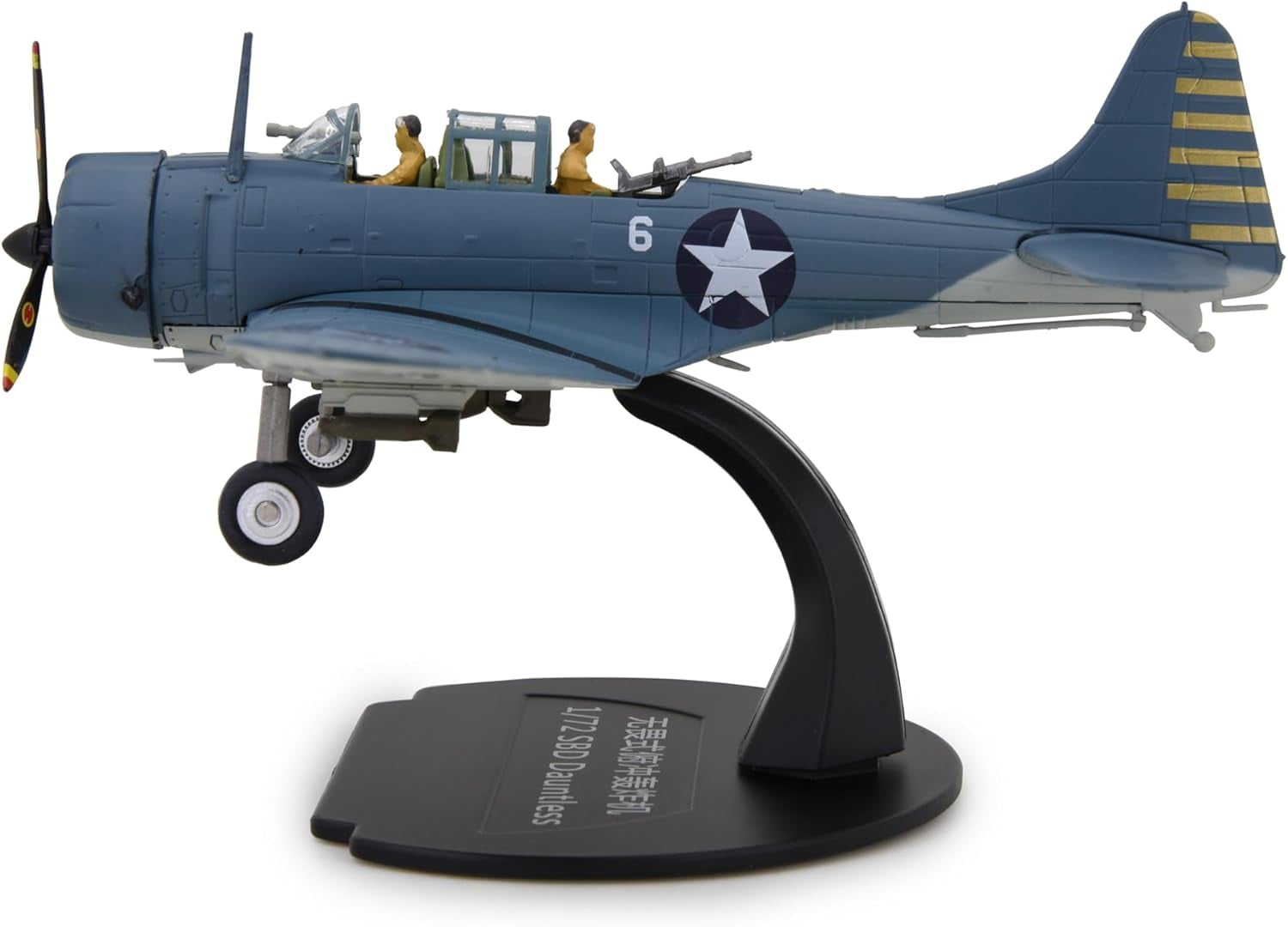 1:72 SBD Dauntless Dive Bomber Metal Plane Model,United States Navy ...