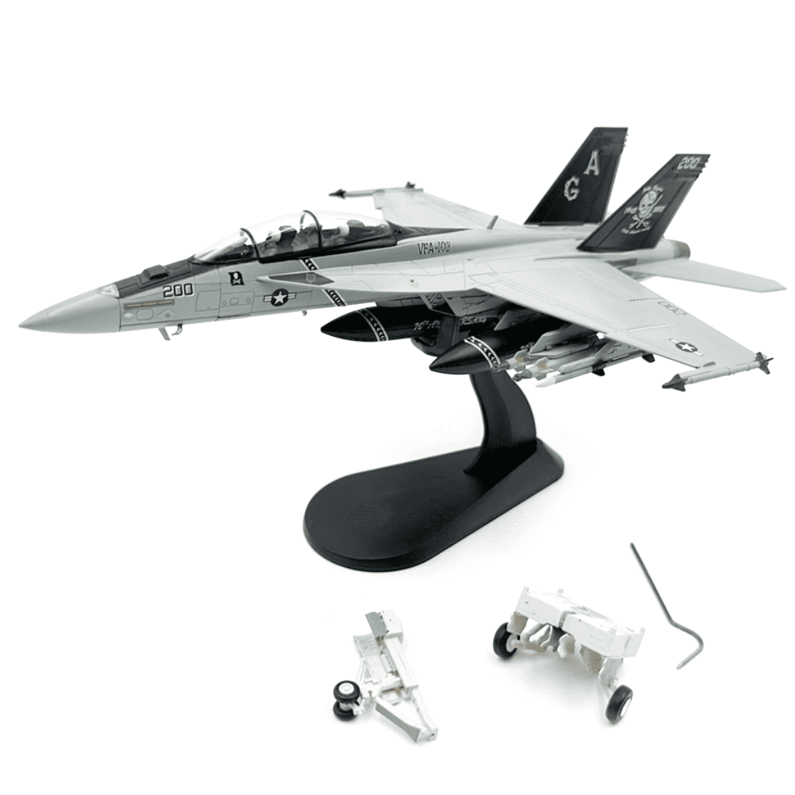 1/72 Scale American F/A-18F Super Hornet Alloy Aircraft Model High ...