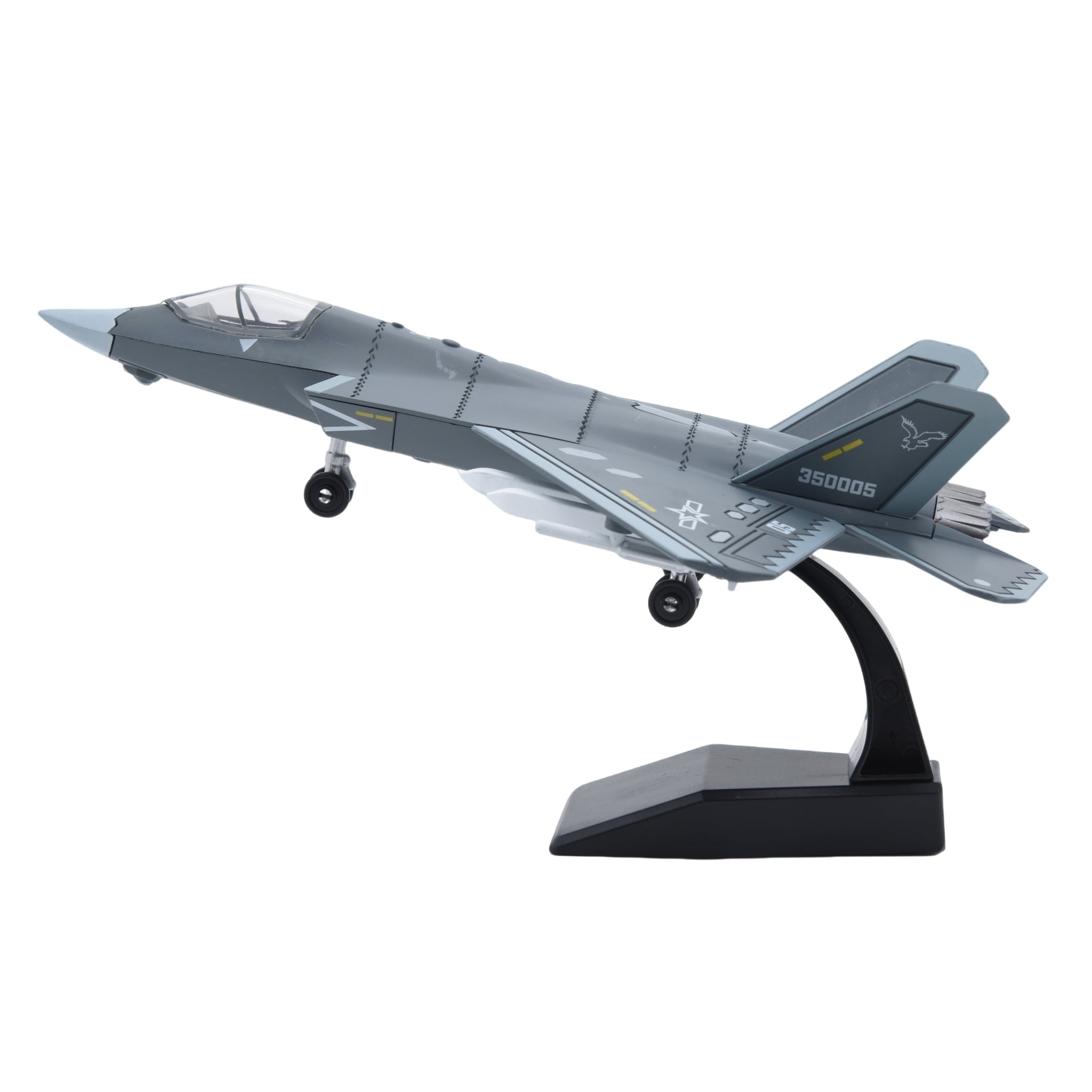 1:72 Scale China J-35 Fighter Jet Quick Build Model Kit with Stand ...