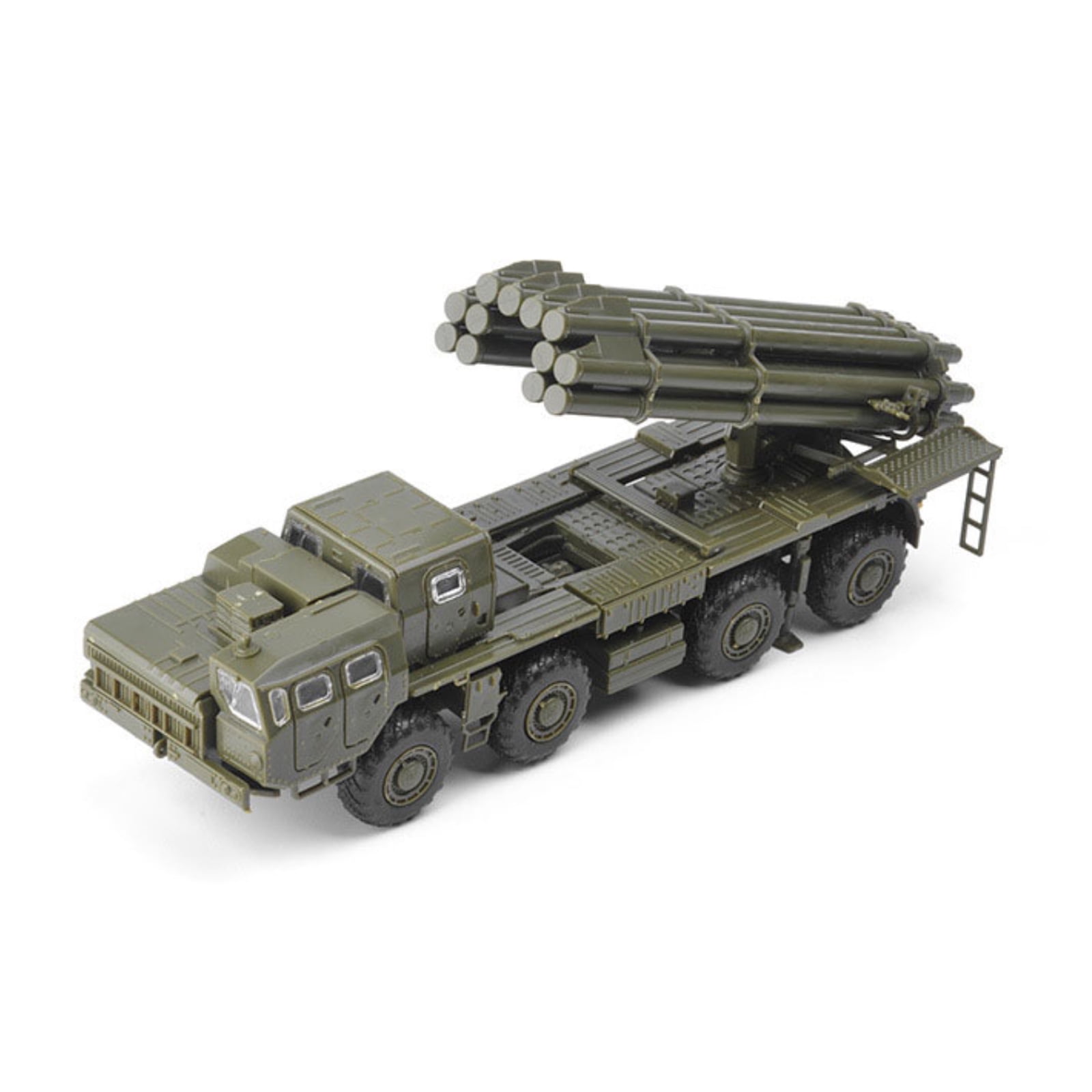 1/72 Scale DRussian Long-Range Rocket Launcher Vehicle Model Plastic ...