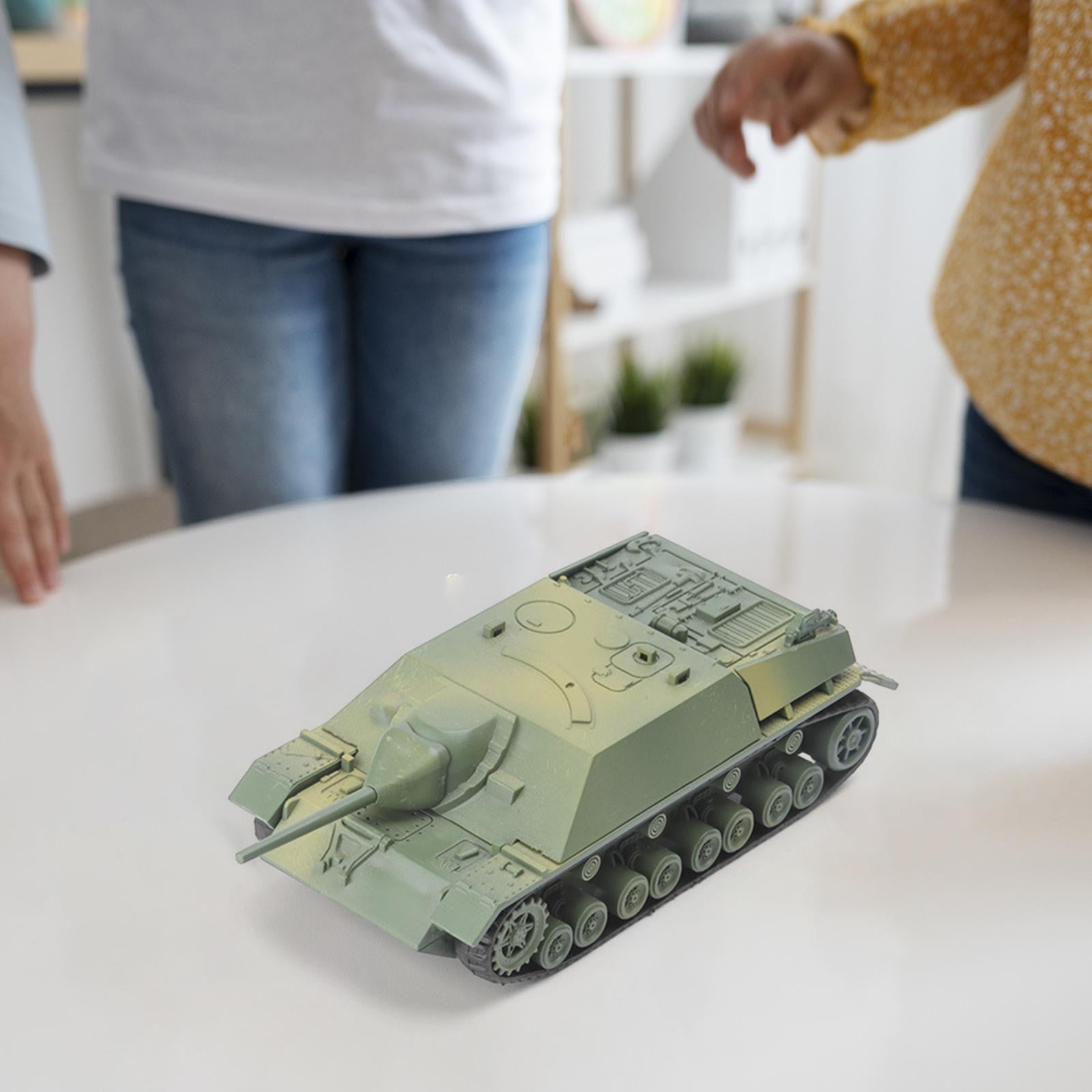 1/72 Scale Miniature 4D Tank Model Building Model DIY Puzzle Tracked ...