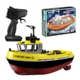 1/72 Scale RC Tugboat, 2.4GHz Turbojet Pump Electric RC Boat with ...